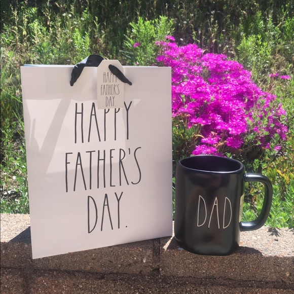 Rae Dunn | Dining | Rae Dun Fathers Day Gift Bag Free With Dad Mug ...